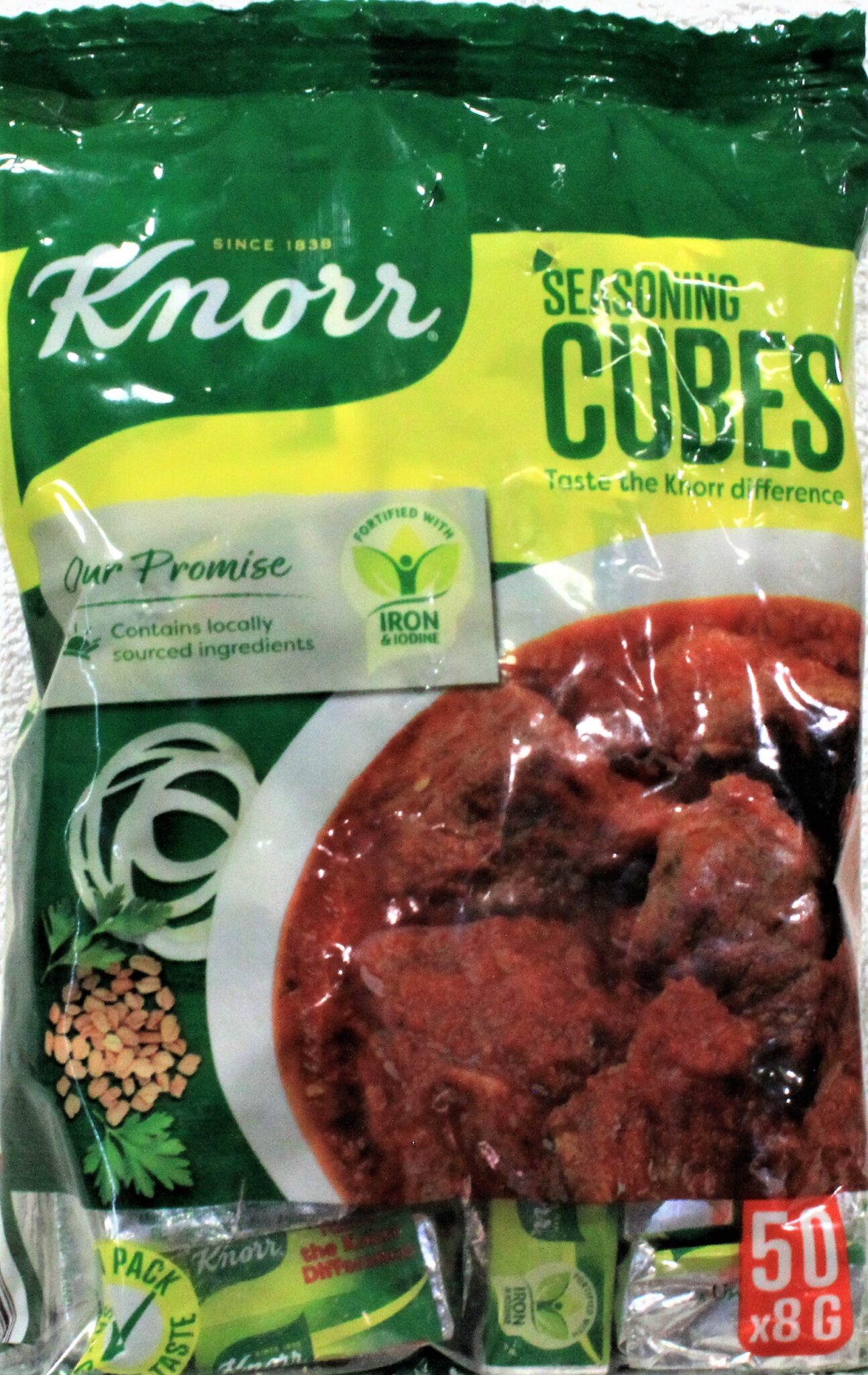 Knorr Beef Seasoning Cubes 400g - Afro Euro Afryka Shop Warsaw Poland