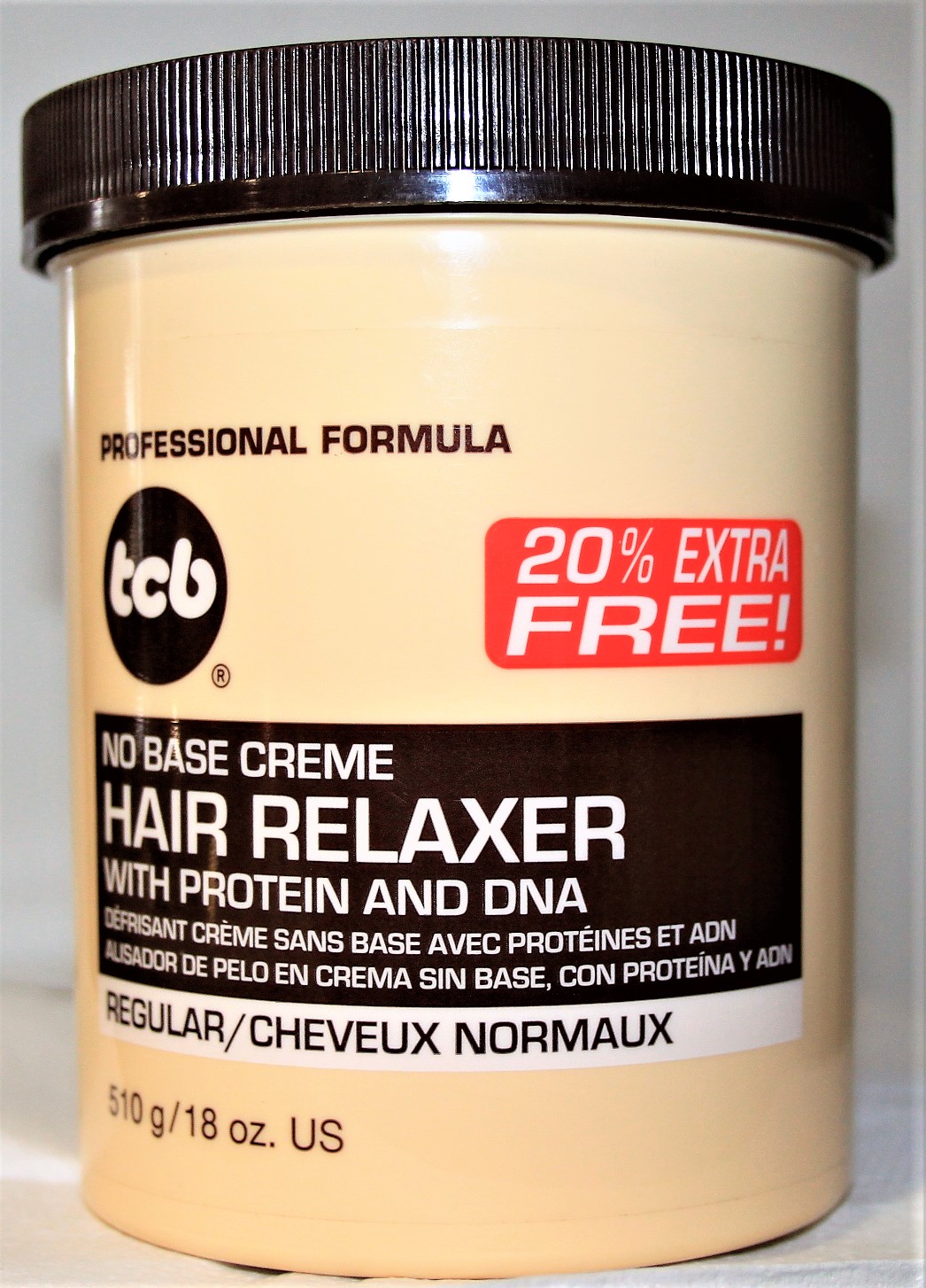 Tcb Relaxer Crème (Regular) 510g - Afro Euro Afryka Shop